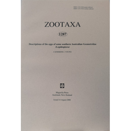 Zootaxa 1287 - HARD COPY